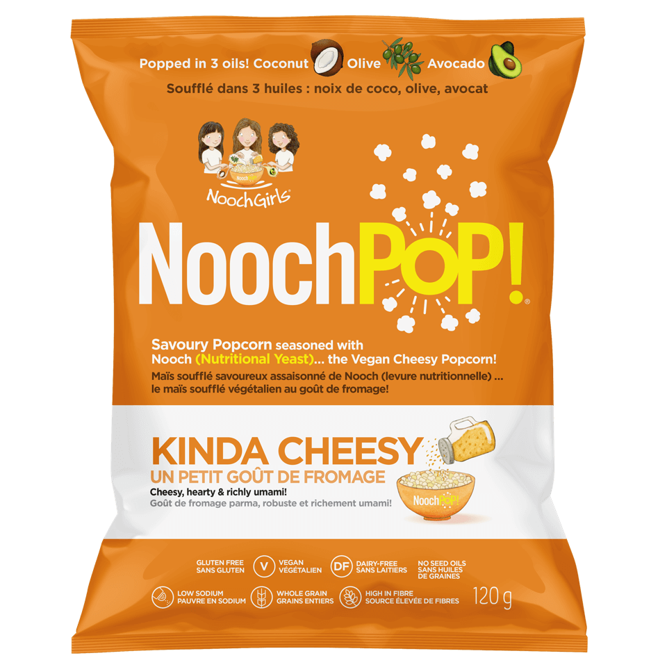NoochPOP - Nutritional Yeast Popcorn